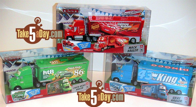 Mattel Disney Pixar Diecast CARS: Haulers & Team Haulers … Er, Collect ...