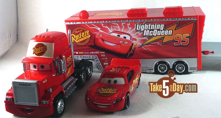 Take Five a Day » Blog Archive » Mattel Disney Pixar Diecast CARS: Mack ...
