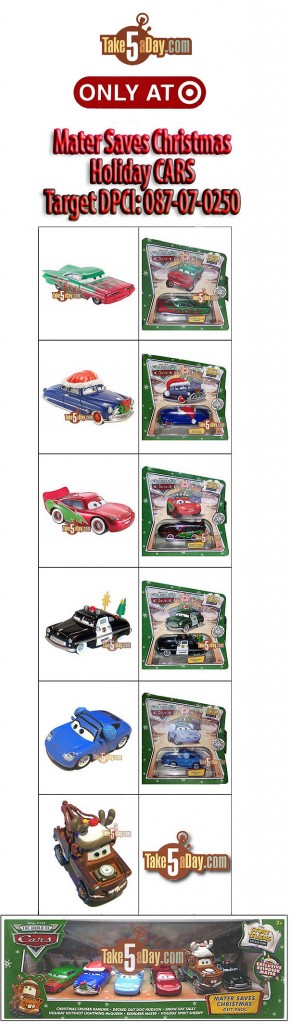 Take Five a Day » Blog Archive » Mattel Disney Pixar Diecast CARS ...