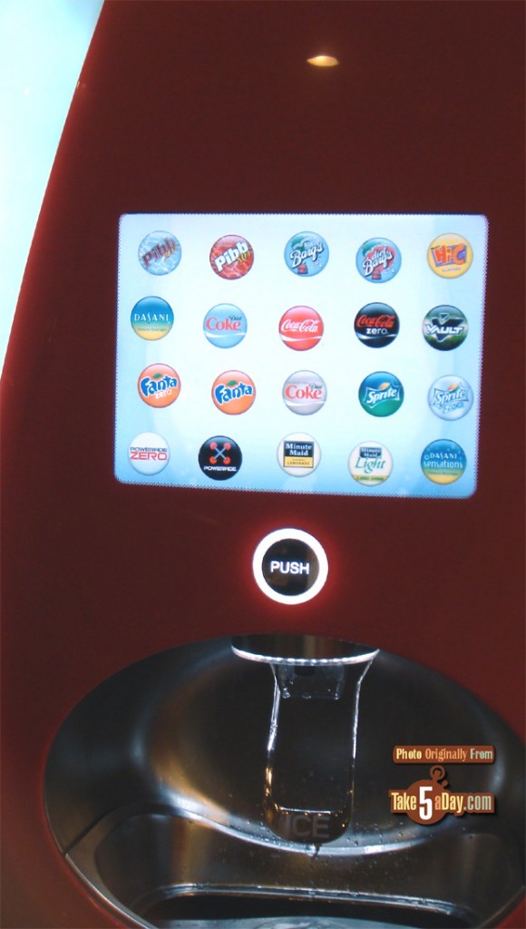 Take Five a Day » Blog Archive » Coca Cola Freestyle 100+ Flavor ...