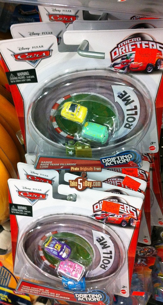 Take Five a Day » Blog Archive » Mattel Disney Pixar CARS: Micro ...