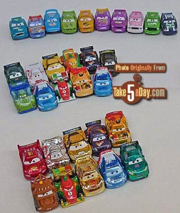 Take Five a Day » Blog Archive » Mattel Disney CARS: Nearly All the ...