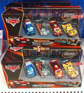 Take Five a Day » Blog Archive » Mattel Disney Pixar CARS Diecast: Neon ...