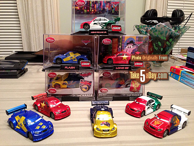 Take Five a Day » Blog Archive » Disney Pixar CARS: New Disney Store Chase