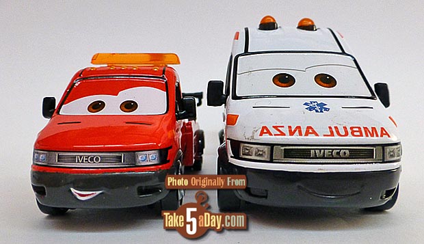 Mattel Disney Pixar CARS Diecast: Alfredo to the Rescue | Take Five a Day