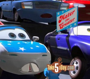 Take Five a Day » Blog Archive » Mattel Disney Pixar Toons: Blue Big Fan