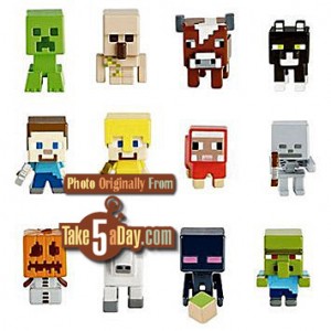 Take Five a Day » Blog Archive » Mattel Minecraft Blind Box Mini ...