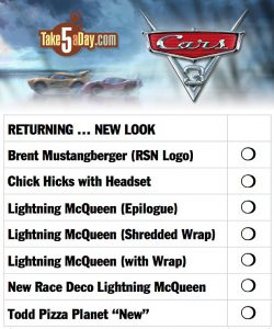 Take Five a Day » Blog Archive » Mattel Disney Pixar CARS 3: Are You ...