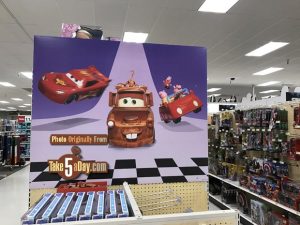 Take Five a Day » Blog Archive » Mattel Disney Pixar CARS: Target Endcap
