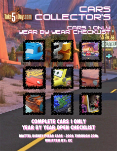 Take Five a Day » Blog Archive » Mattel Disney Pixar CARS: TakeFive ...