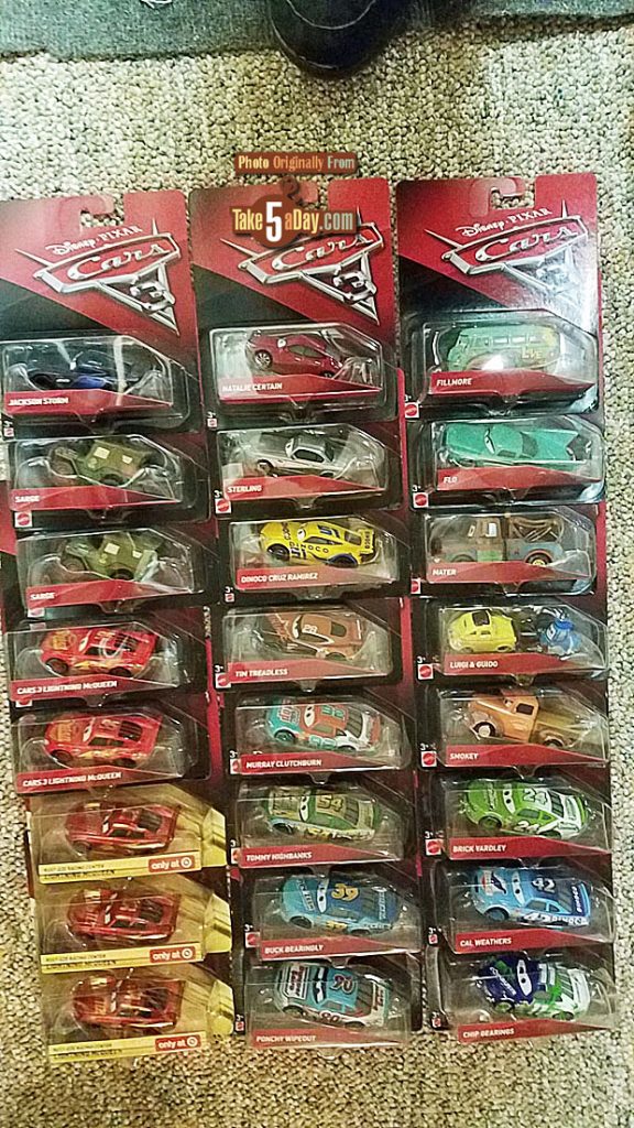 Take Five a Day » Blog Archive » Mattel Disney Pixar CARS 3: Target ...