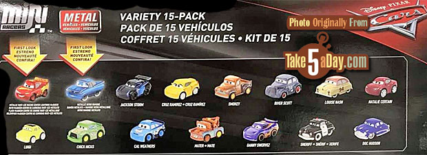 Take Five a Day » Blog Archive » Mattel Disney Pixar CARS: Micro Racers ...