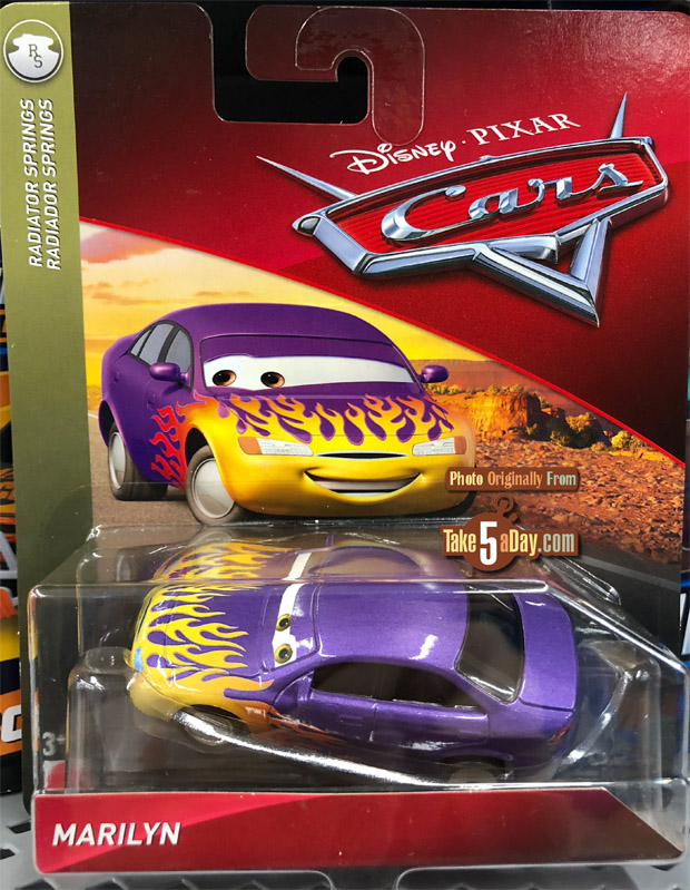 Take Five a Day » Blog Archive » Mattel Disney Pixar CARS: Marilyn ...