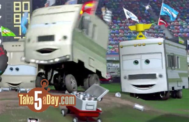 Take Five a Day » Blog Archive » Mattel Disney Pixar CARS: Van Scanlane ...