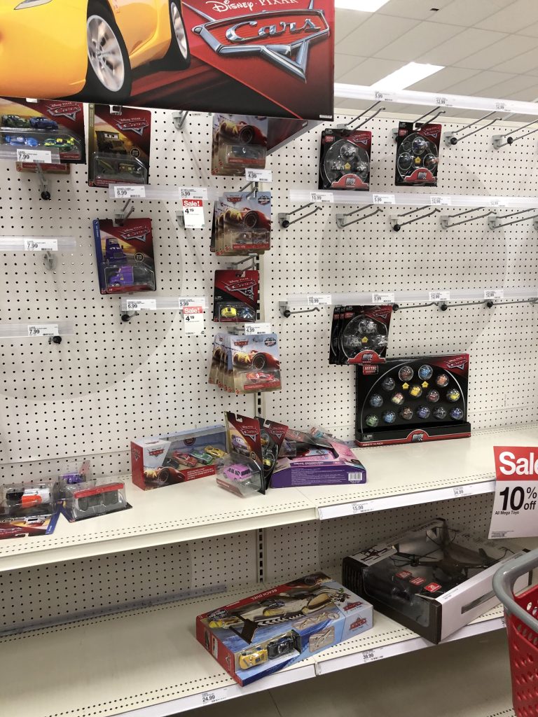 Take Five a Day » Blog Archive » Mattel Disney Pixar CARS: Store Pegs ...