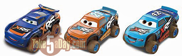 Take Five a Day » Blog Archive » Mattel Disney Pixar CARS: XRS Mud ...