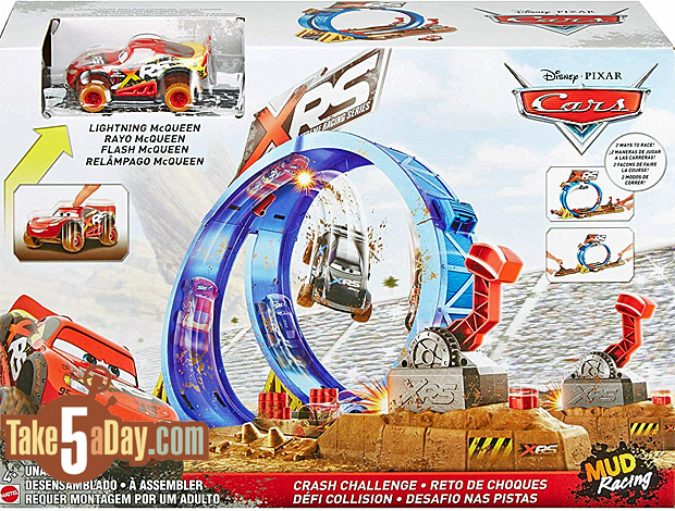 Take Five a Day » Blog Archive » Mattel Disney Pixar CARS: XRS Mud ...