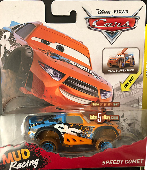 Take Five a Day » Blog Archive » Mattel Disney Pixar CARS: XRS Mud ...