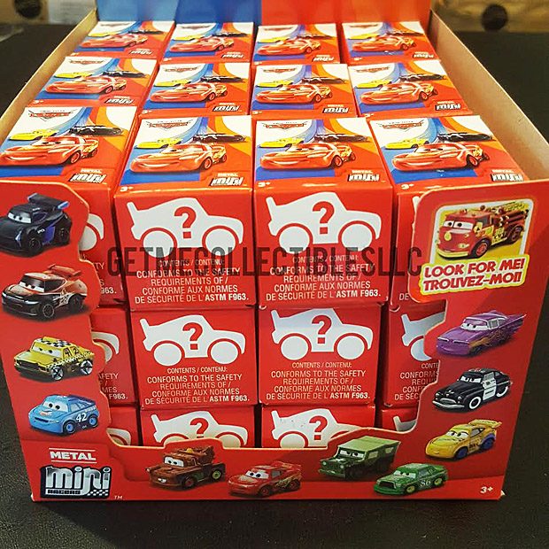 Disney Cars Metal Mini Racers Series Mystery Box [36 Packs ... Disney Cars Metal Mini Racers Series Mystery Box [36 Packs ...