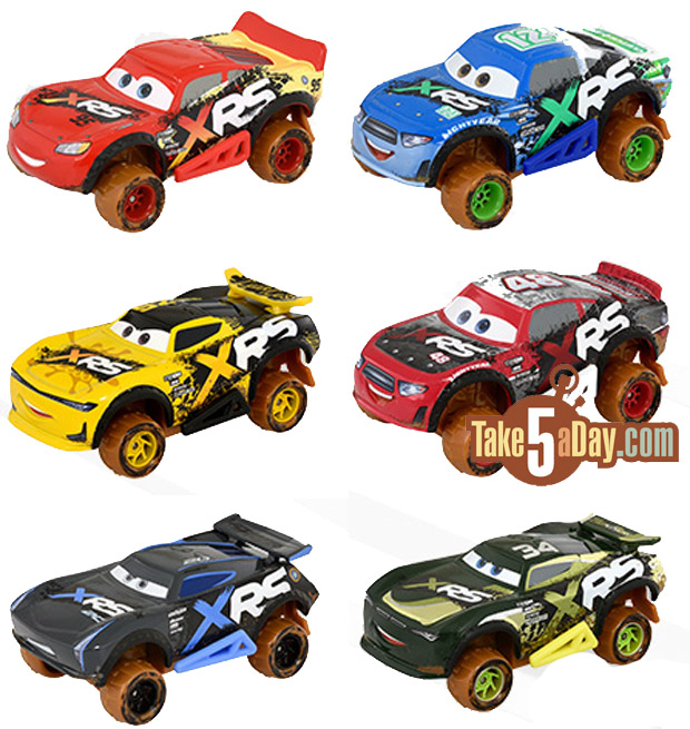 Take Five a Day » Blog Archive » Mattel Disney Pixar CARS: XRS Mud ...