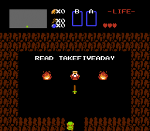 Take Five a Day » Blog Archive » Old School 8-Bit Video Game Text Generator