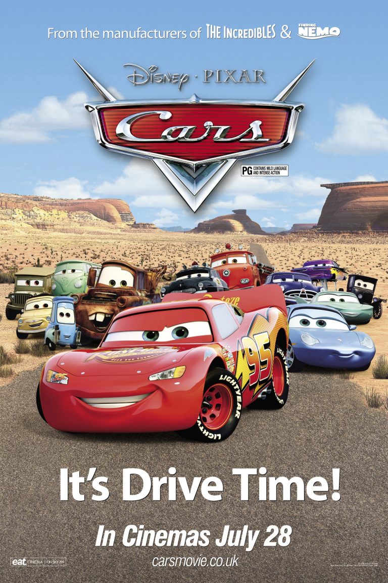Take Five a Day » Blog Archive » Disney Pixar CARS: CARS Movie One-Sheets