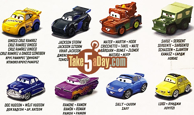 Take Five a Day » Blog Archive » Mattel Disney Pixar CARS: Mini Racers ...