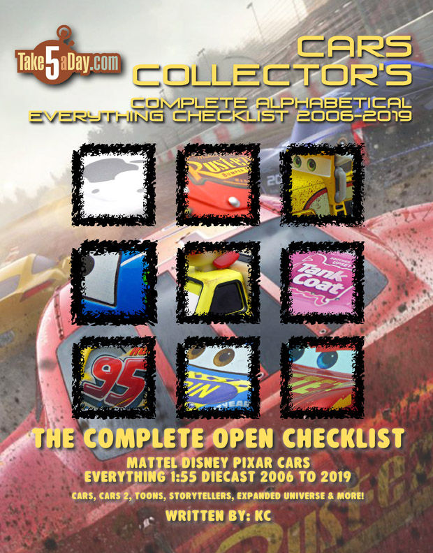 Take Five a Day » Blog Archive » Mattel Disney Pixar CARS: 2006 to 2019 ...