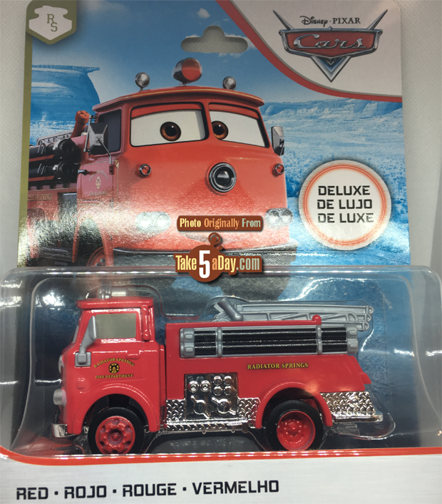 Take Five a Day » Blog Archive » Mattel Disney Pixar CARS: Red, Back to ...