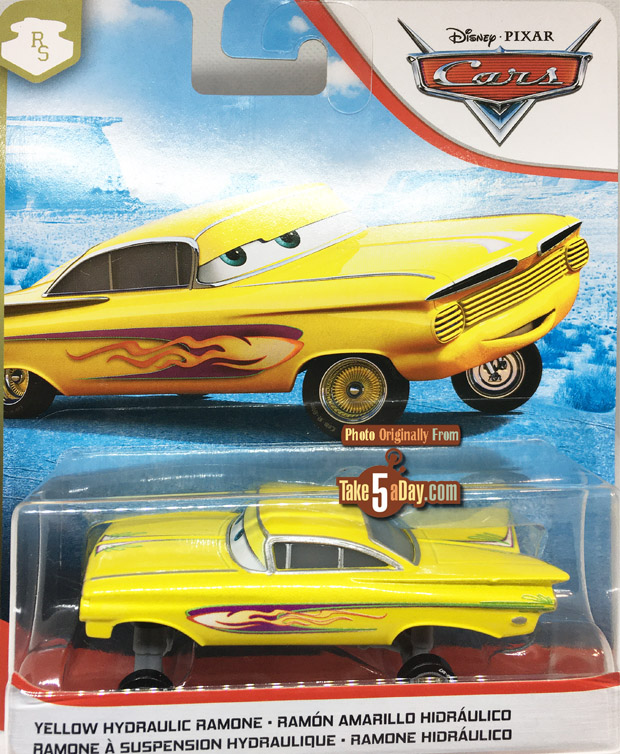 Take Five a Day » Blog Archive » Mattel Disney Pixar CARS: Yellow ...