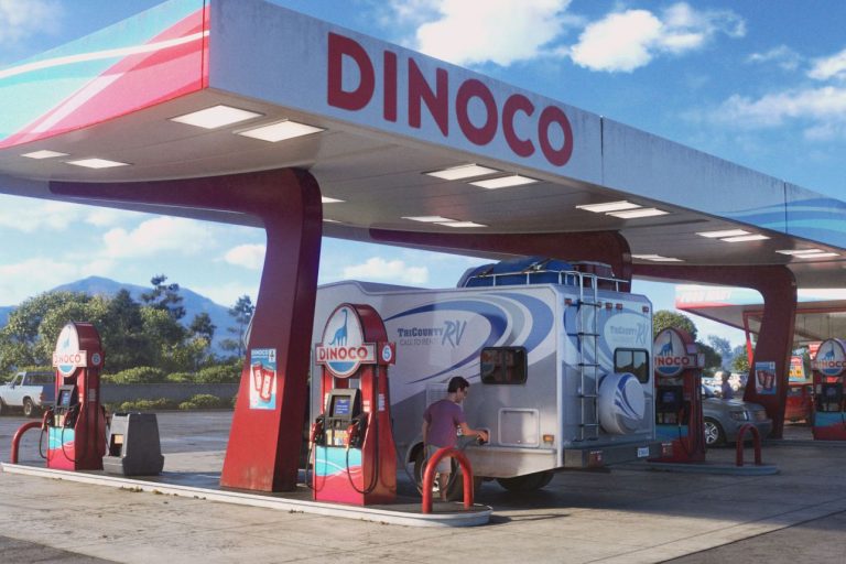 Take Five a Day » Blog Archive » Always Put Dino or Dinoco in Your Gas ...